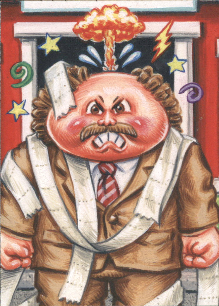 2020 Topps Garbage Pail Kids Late to School #55a Skip Van Winkle - NM ...