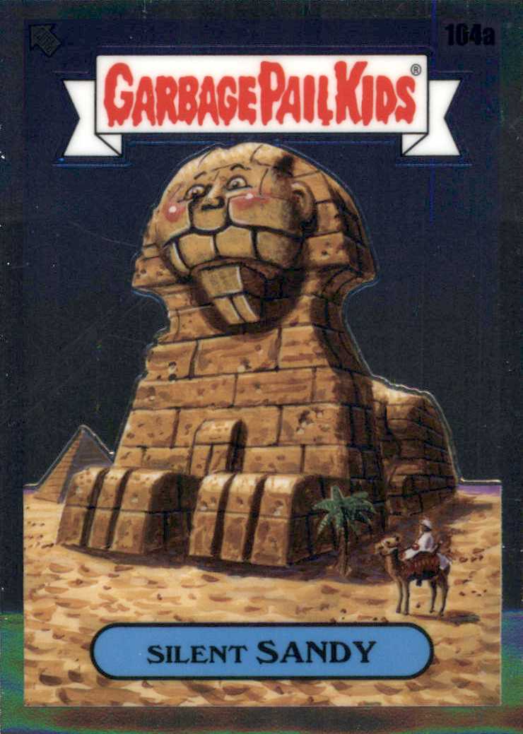 2020 Topps Chrome Garbage Pail Kids Series 3 #104a Silent Sandy - NM ...