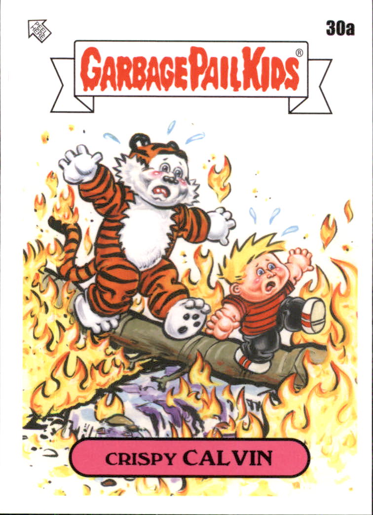 2022 Topps Garbage Pail Kids Book Worms #30a Crispy Calvin - NM-MT