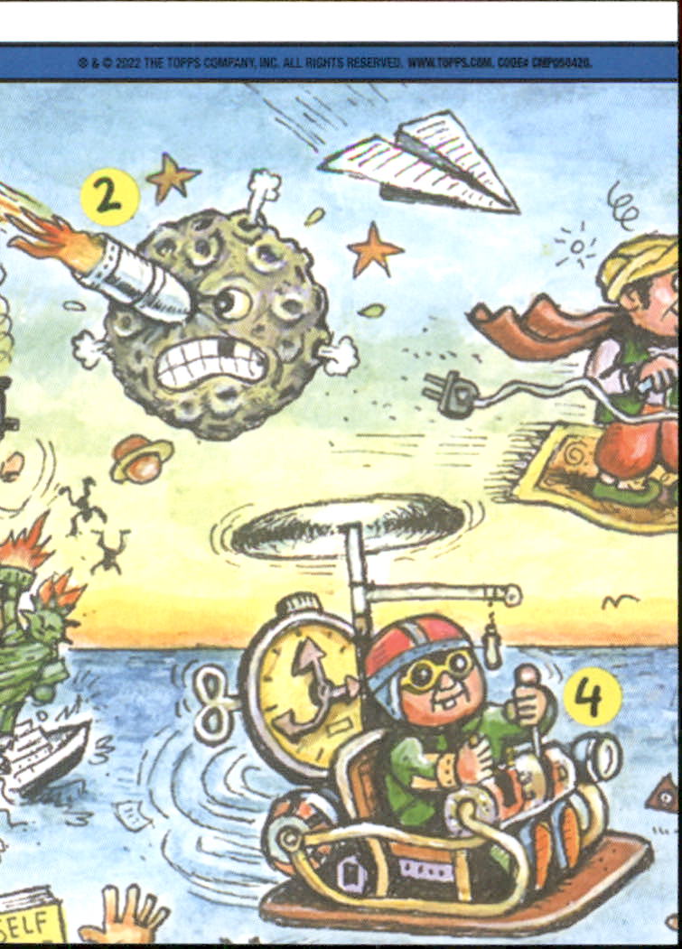 2022 Topps Garbage Pail Kids Book Worms #2b Pinched Preston - NM-MT ...
