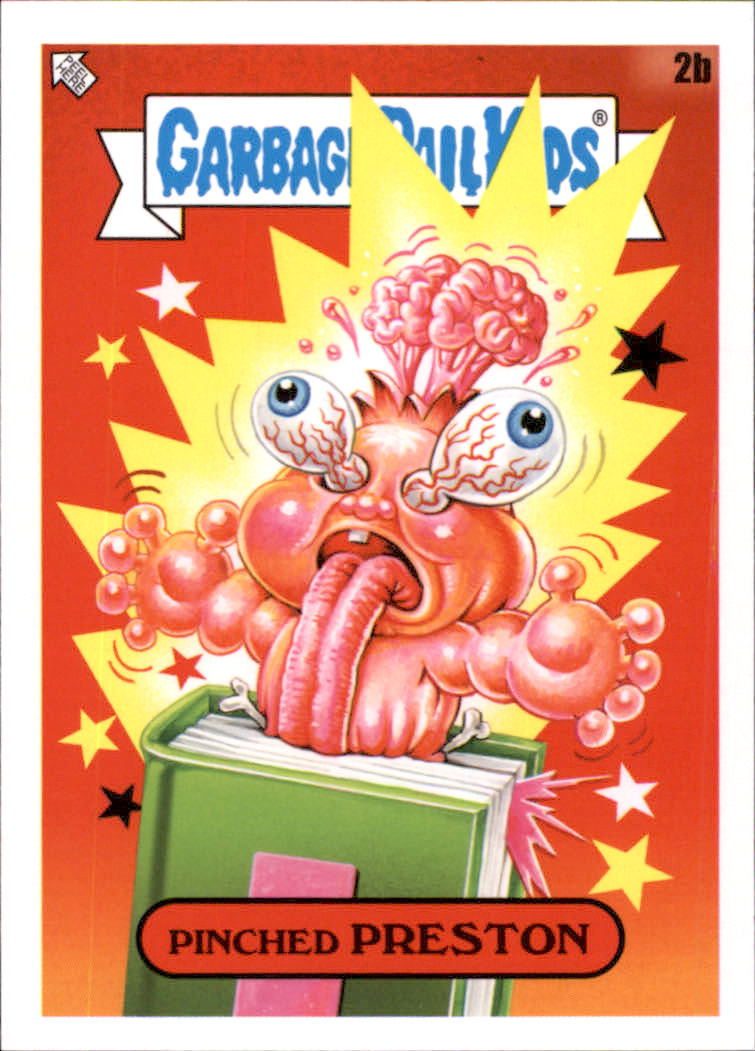 2022 Topps Garbage Pail Kids Book Worms #2b Pinched Preston - NM-MT ...