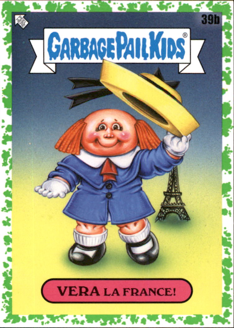 2022 Topps Garbage Pail Kids Book Worms Booger Green #39b Vera La ...