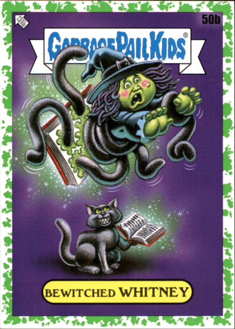2022 Topps Garbage Pail Kids Book Worms Booger Green #50b Bewitched ...