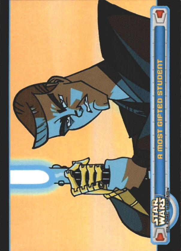 2004 Topps Star Wars Clone Wars #14 A Most Gifted Student - NM-MT