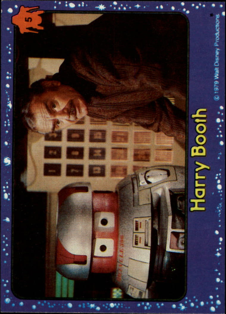 1979 Topps Black Hole #5 Harry Booth - NM-MT