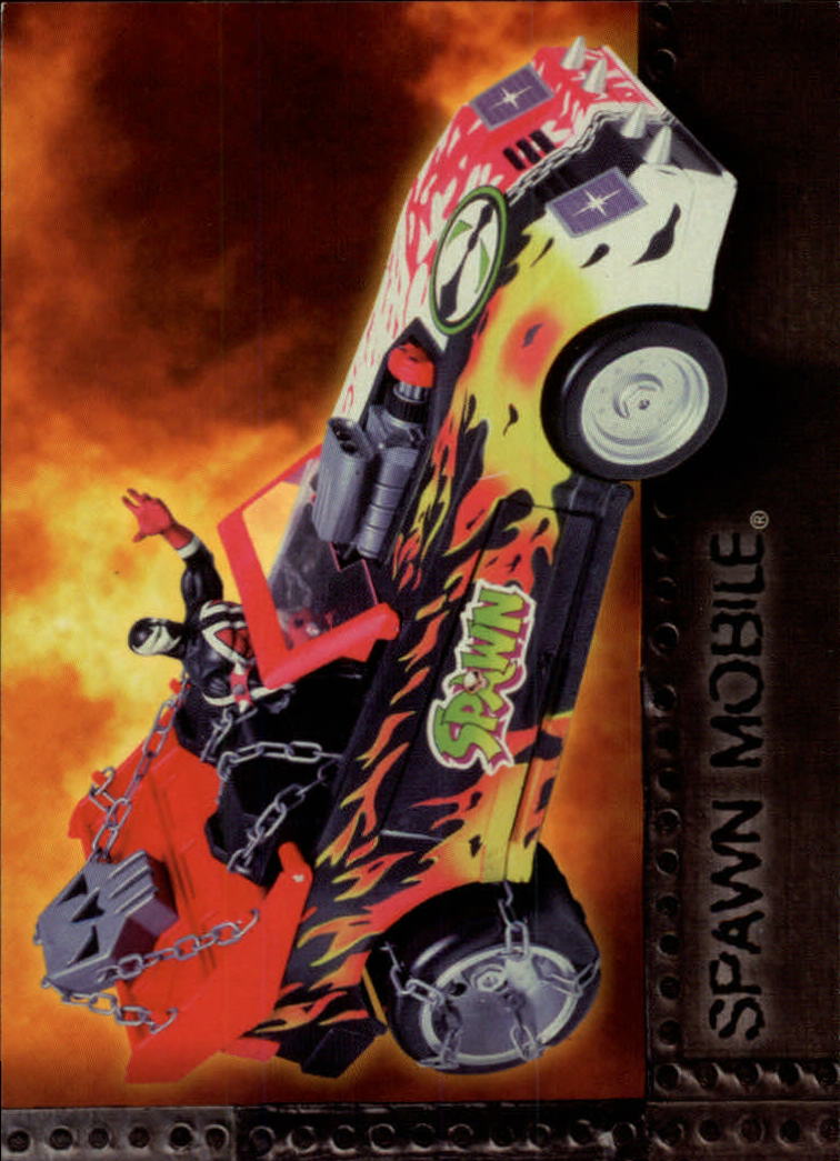 1998 Inkworks Spawn Toy Files #9 Spawn Mobile - NM-MT