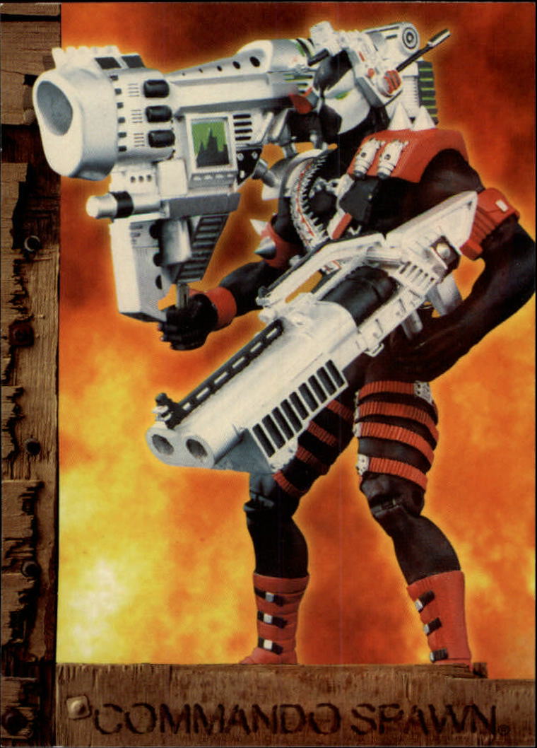 1998 Inkworks Spawn Toy Files #11 Commando Spawn - NM-MT