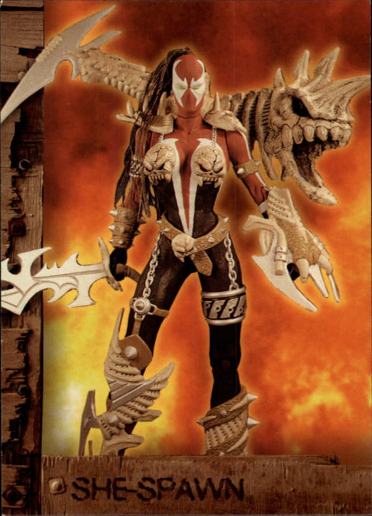 1998 Inkworks Spawn Toy Files #26 Sho-Spawn - NM-MT