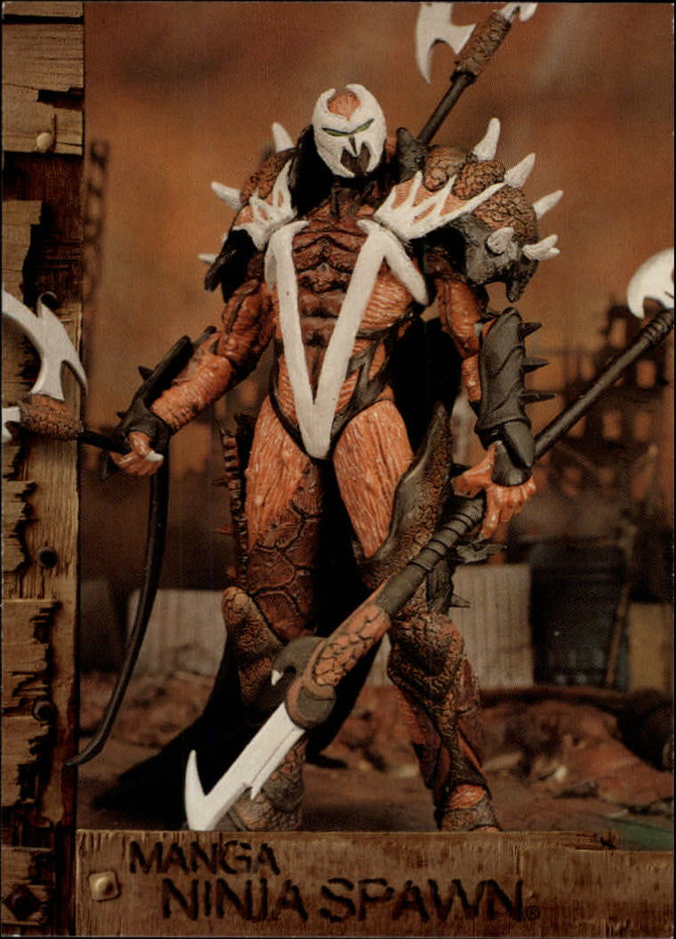 1998 Inkworks Spawn Toy Files #58 Manga Ninja Spawn - NM-MT