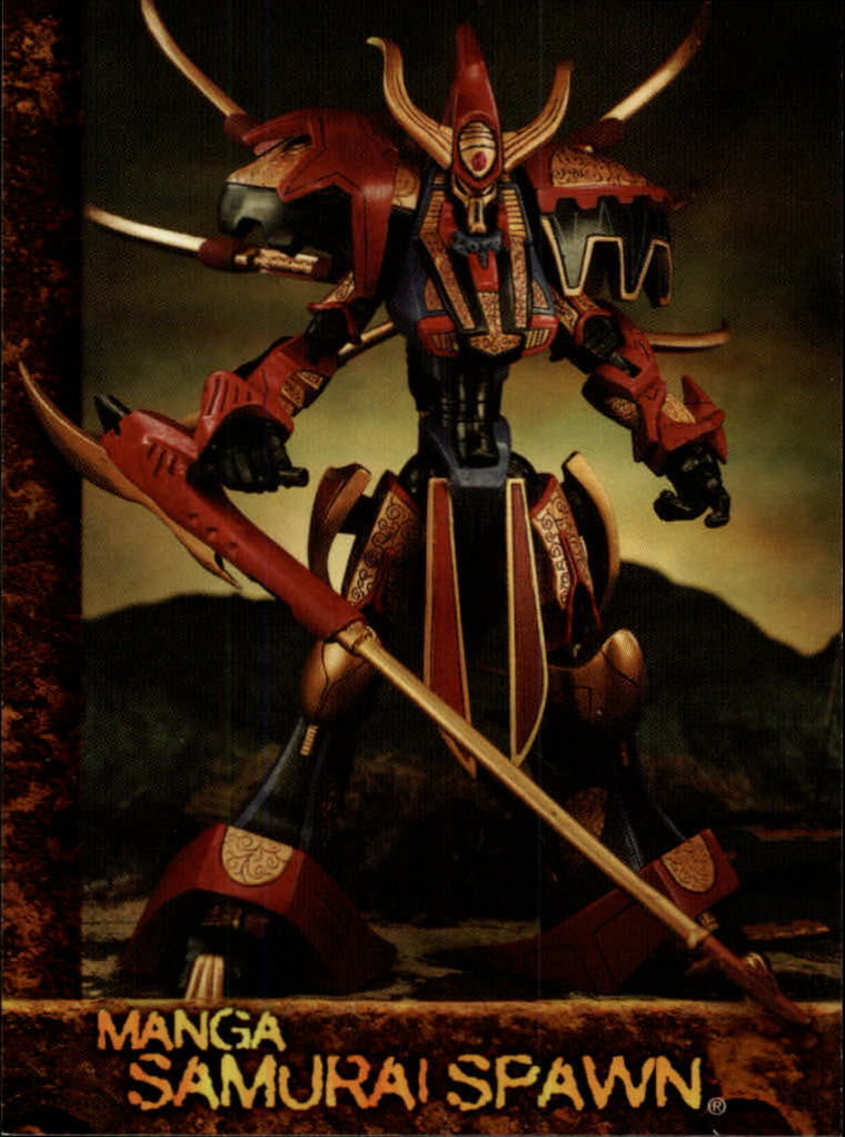 1998 Inkworks Spawn Toy Files #66 Manga Samurai Spawn - NM-MT