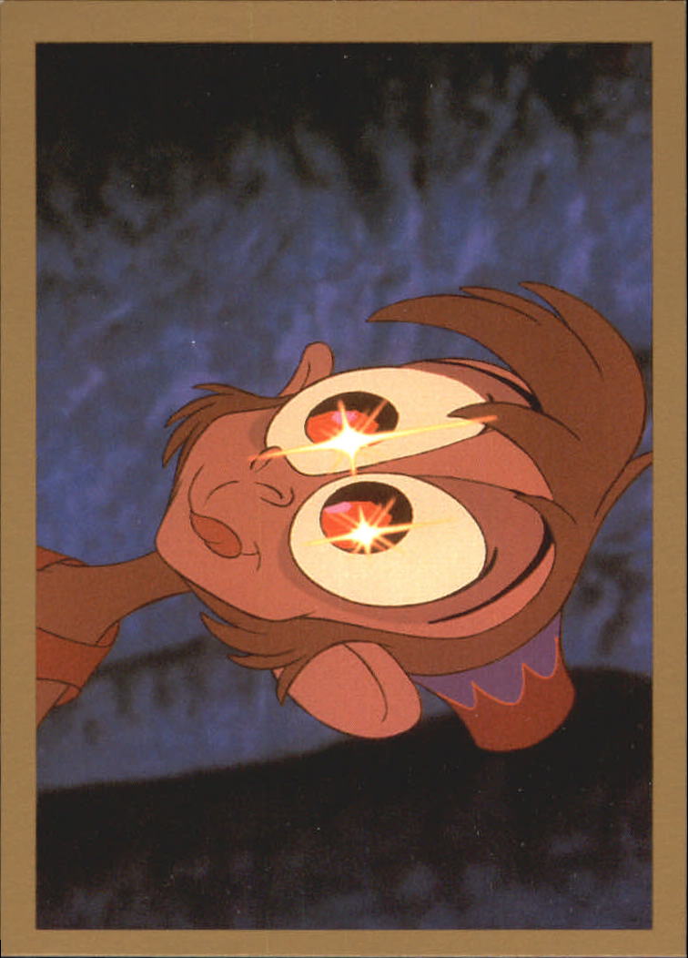 1993 SkyBox Aladdin #33 Abu and the Monkey Idol - NM-MT