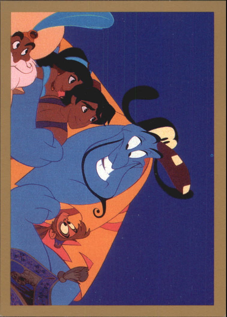 1993 SkyBox Aladdin #80 Big group hug - NM-MT