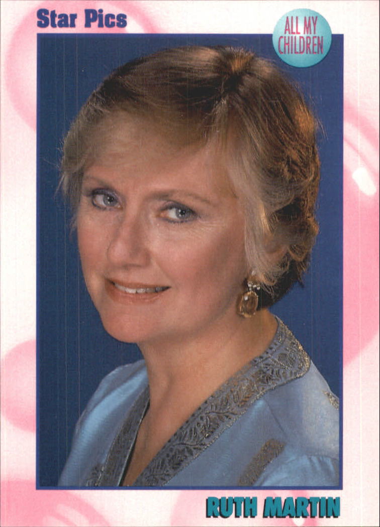 1991 Star Pics All My Children #5 Ruth Martin - B3500 - NM-MT