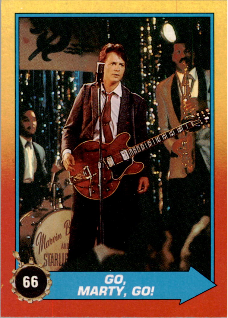 1989 Topps Back to the Future Part II #66 Go Marty Go - NM-MT