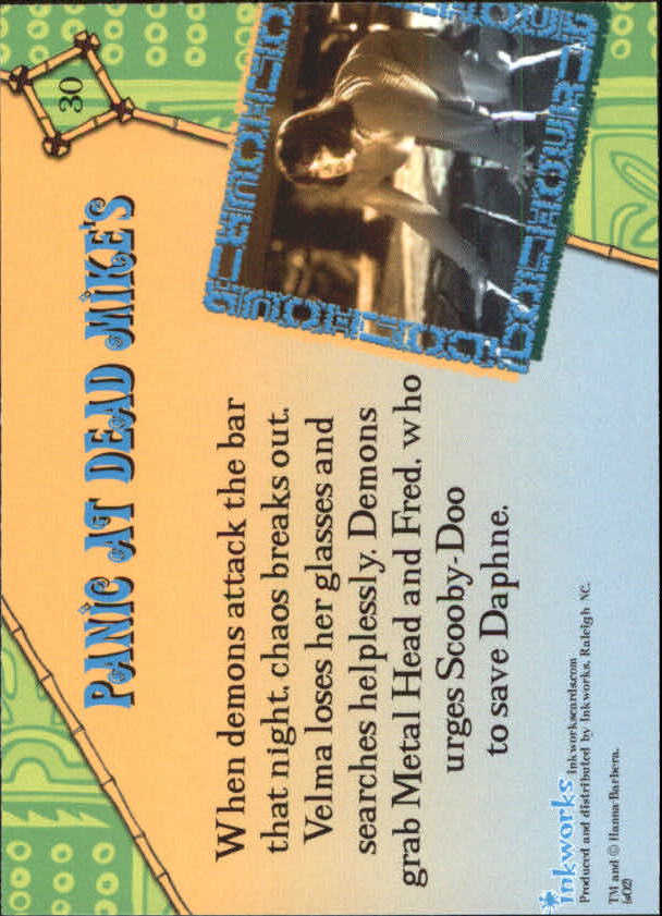 2002 Scooby Doo The Movie #30 Panic At Dead Mike's - B1591 - NM-MT