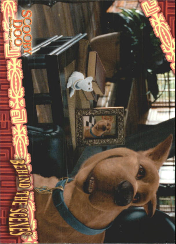 2002 Inkworks Scooby Doo The Movie #68 Scooby Doo Stand In - NM-MT