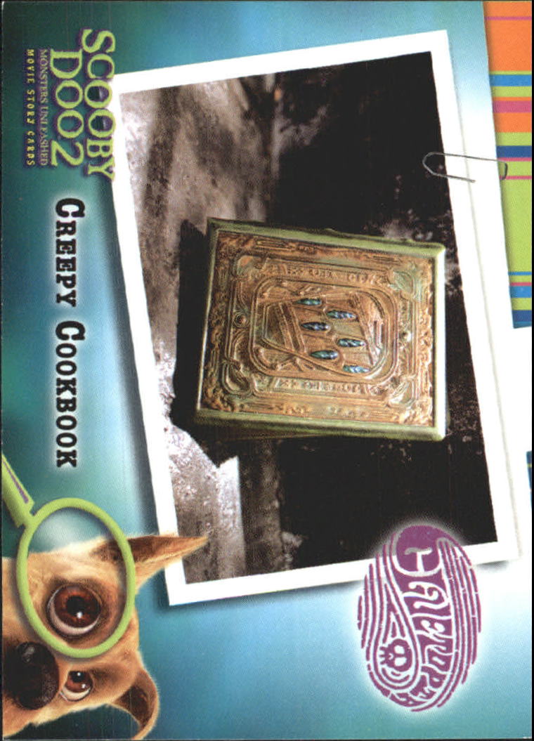 2004 Inkworks Scooby Doo 2 Monsters Unleashed #55 Creepy Cookbook - NM-MT