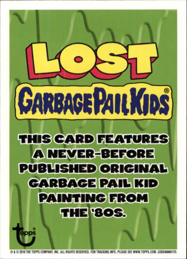 2010 Topps Garbage Pail Kids Flashback #70a Finger-Paintin' Fifi - NM-MT