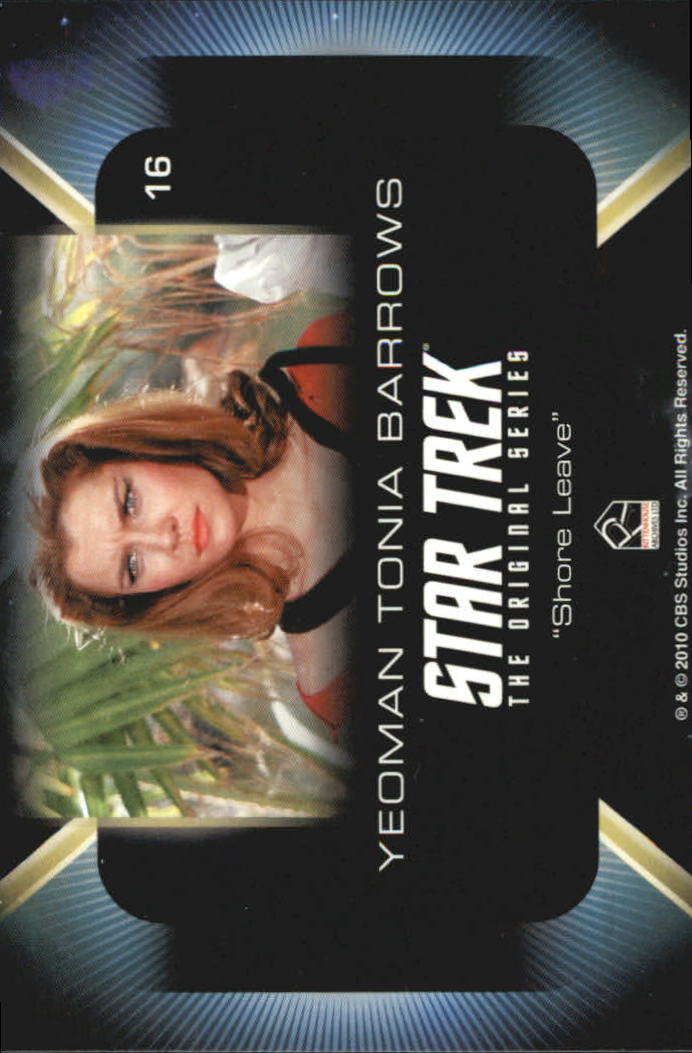 2010 Women of Star Trek #16 Yeoman Tonia Barrows - NM-MT