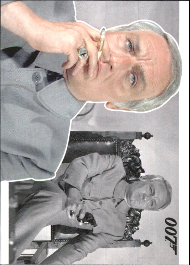 2010 Rittenhouse James Bond Heroes and Villains #25 Ernst Stavro ...