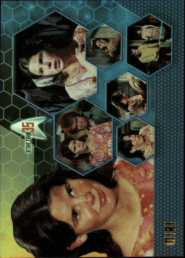 2001 Rittenhouse Star Trek 35th Anniversary HoloFEX #63 Nona - A0588 ...