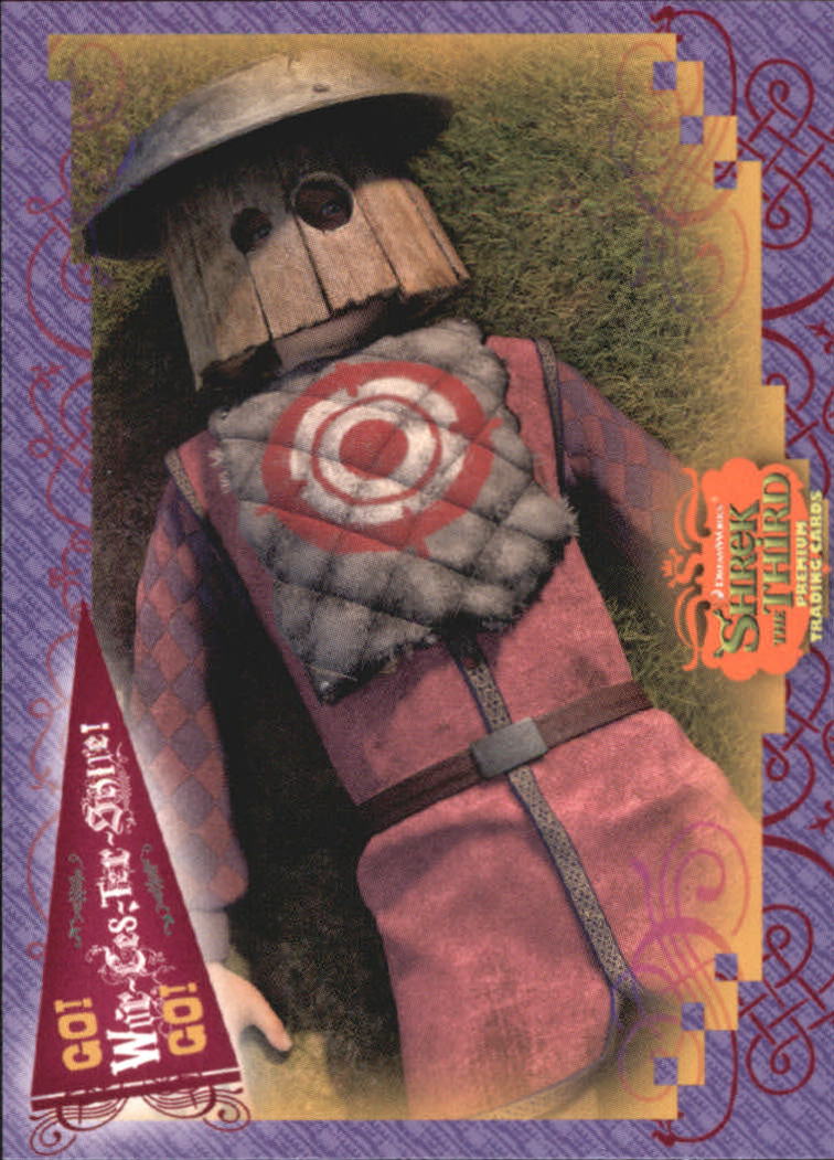 2007 Inkworks Shrek the Third #26 Safety First - NM