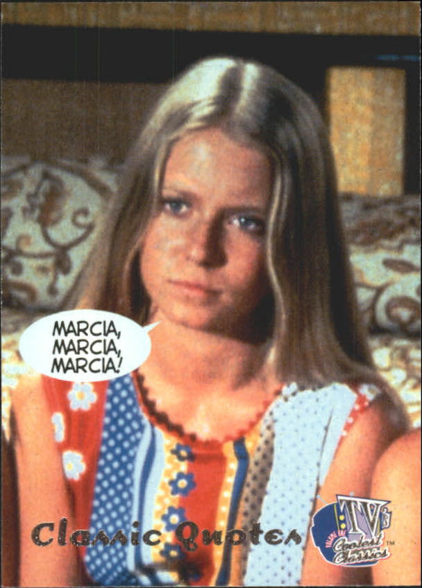 1998 Inkworks TV's Coolest Classics #33 Brady Bunch - NM-MT