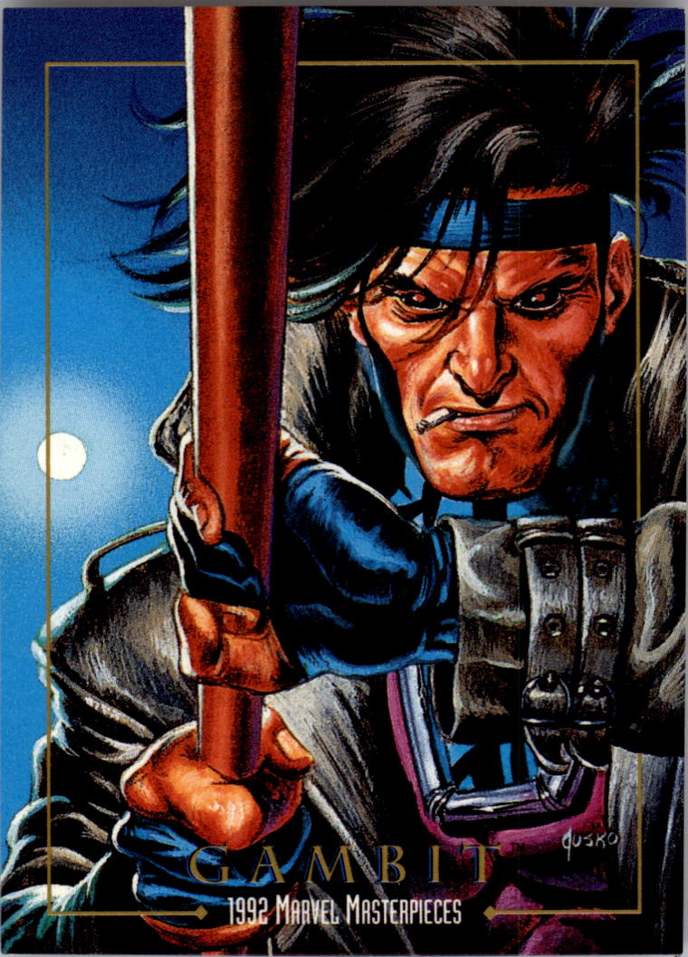 1992 SkyBox Marvel Masterpieces #29 Gambit - NM-MT