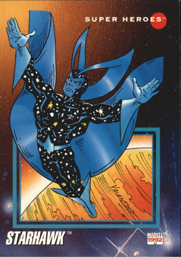 1992 Impel Marvel Universe III #69 Starhawk - NM-MT