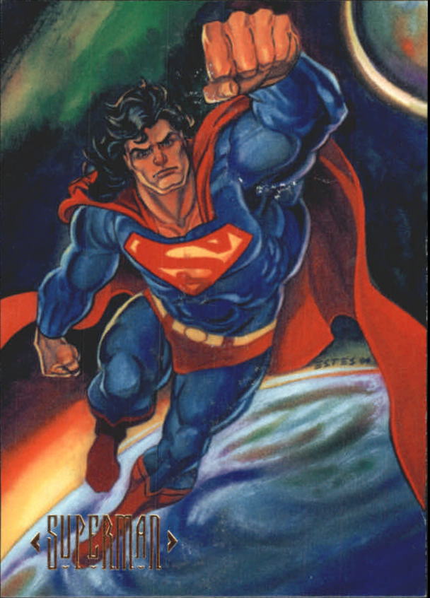 1994 SkyBox DC Master Series #1 Superman - A5525 - NM-MT