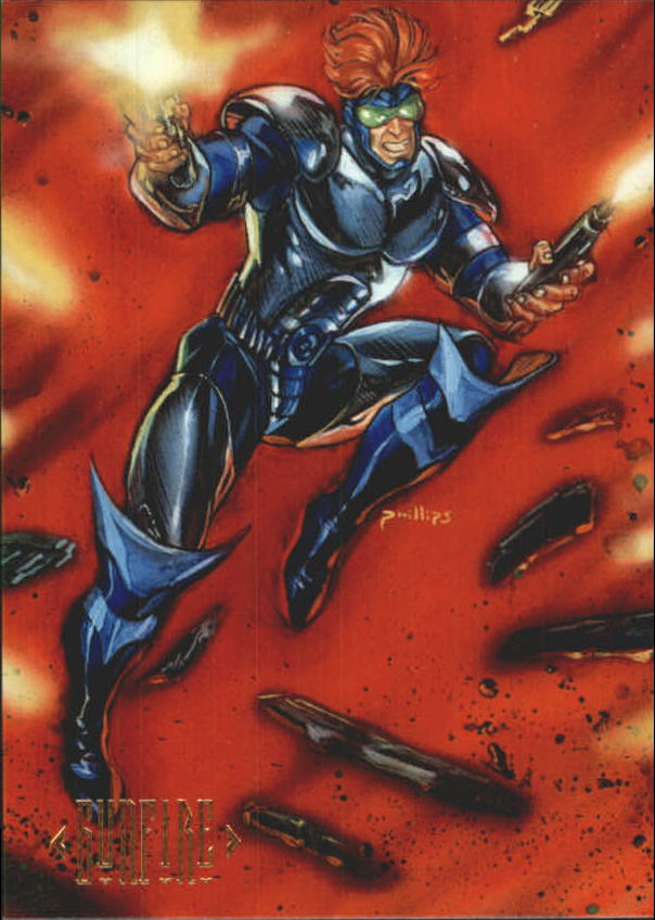 1994 SkyBox DC Master Series #80 Gunfire - NM-MT