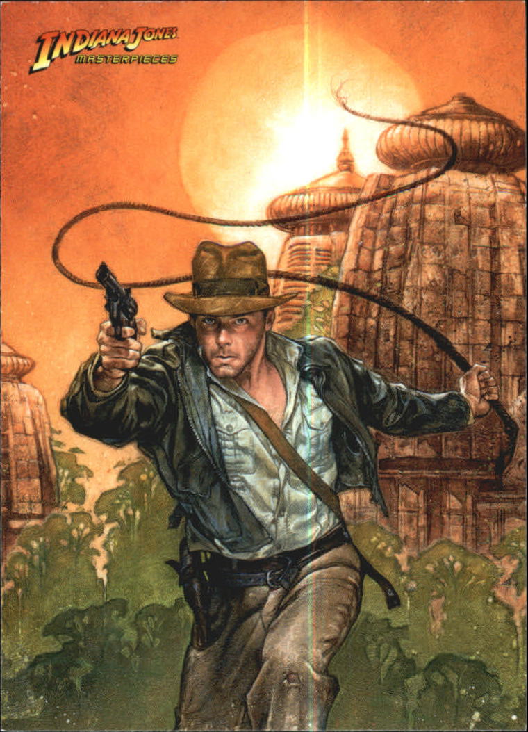 2008 Topps Indiana Jones Masterpieces #79 The Temple Raider - NM-MT