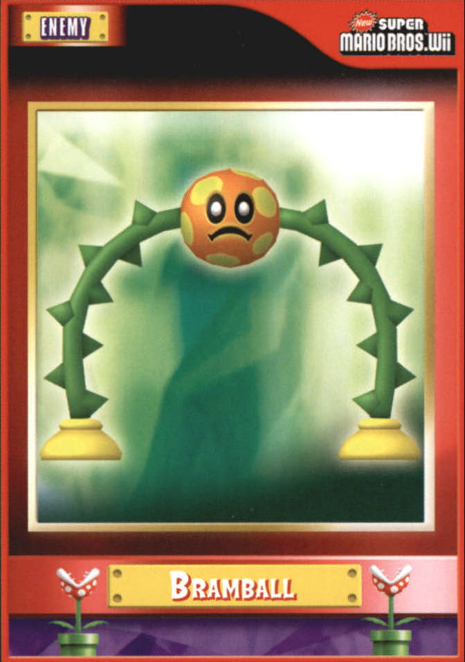 2010 Enterplay Super Mario Bros. Wii #37 Bramball - NM-MT