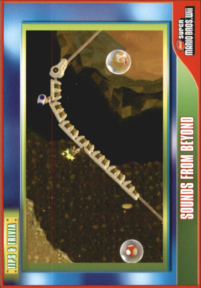 2010 Enterplay Super Mario Bros. Wii #71 Sounds/Beyond - NM-MT