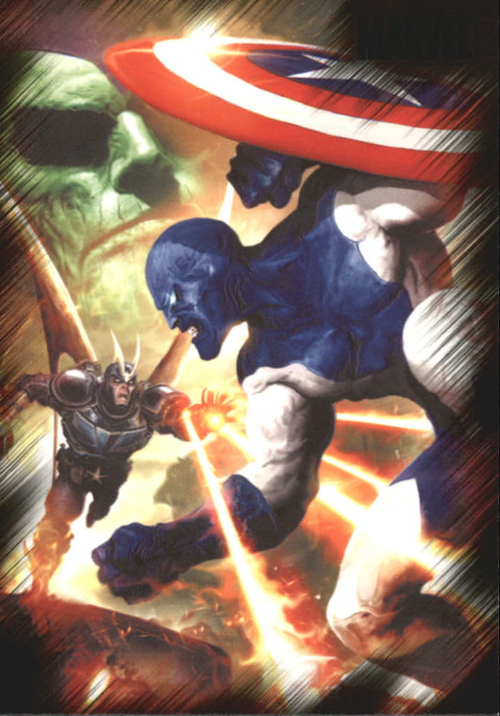 2010 Rittenhouse Marvel Heroes and Villains #55 Major Victory vs ...