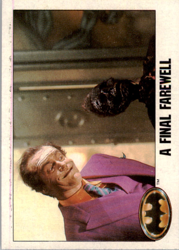 1989 Topps Batman Movie #52 A Final Farewell - NM-MT - The Dugout ...