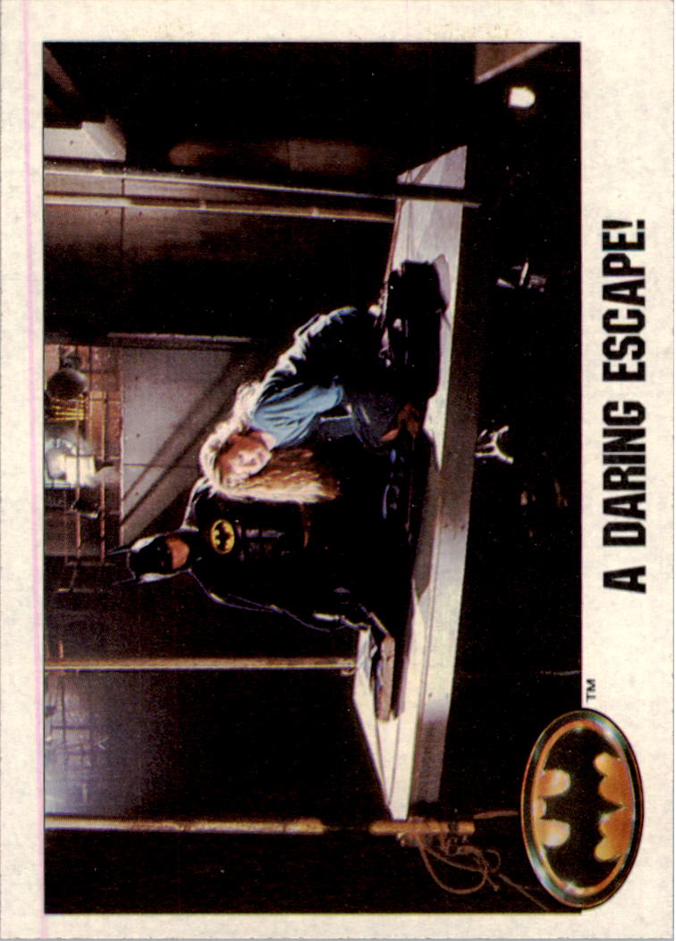 1989 Topps Batman Movie #76 A Daring Escape - B2428 - NM-MT - Rich 'N ...