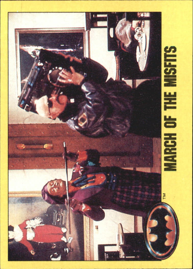 1989 Topps Batman Movie #146 March of the Misfits - NM-MT