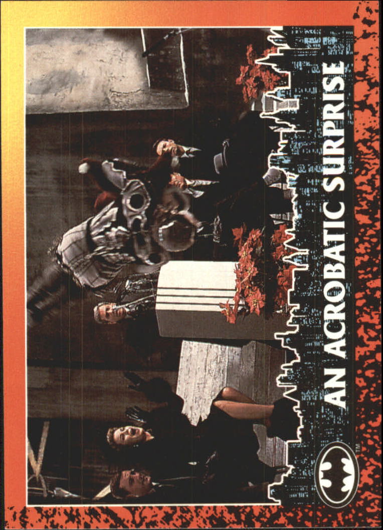 1992 Topps Batman Returns #33 An Acrobatic Surprise - A8556 - NM-MT