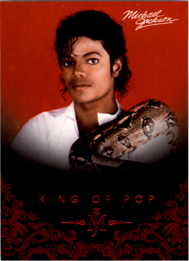 2011 Leaf Michael Jackson #8 Michael's pet python, Muscles - NM-MT