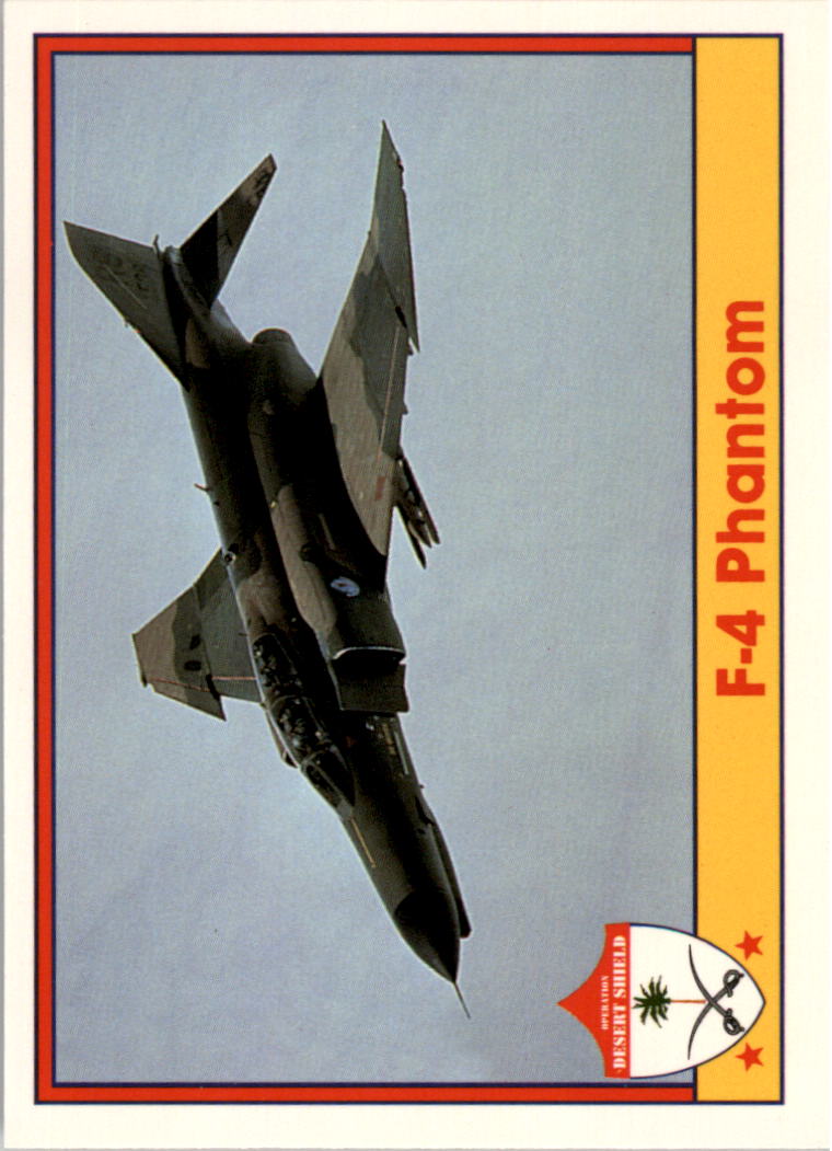 1991 Pacific Operation Desert Shield #101 F-4 Phantom - NM-MT