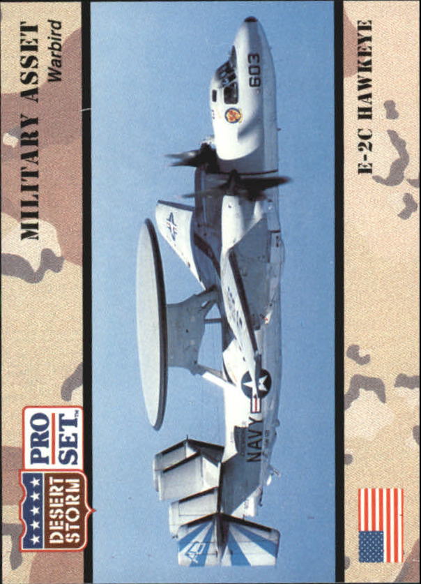 1991 Pro Set Desert Storm #246 E-2C Hawkeye - NM-MT