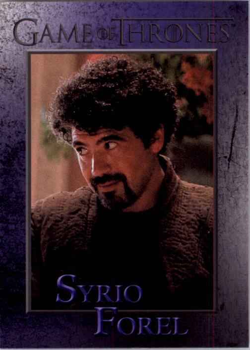 2012 Rittenhouse Game of Thrones Season One #42 Syrio Forel - NM-MT