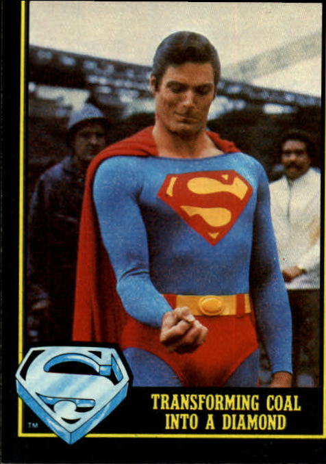 1983 Topps Superman III #94 Transforming Coal into a Diamond - NM-MT