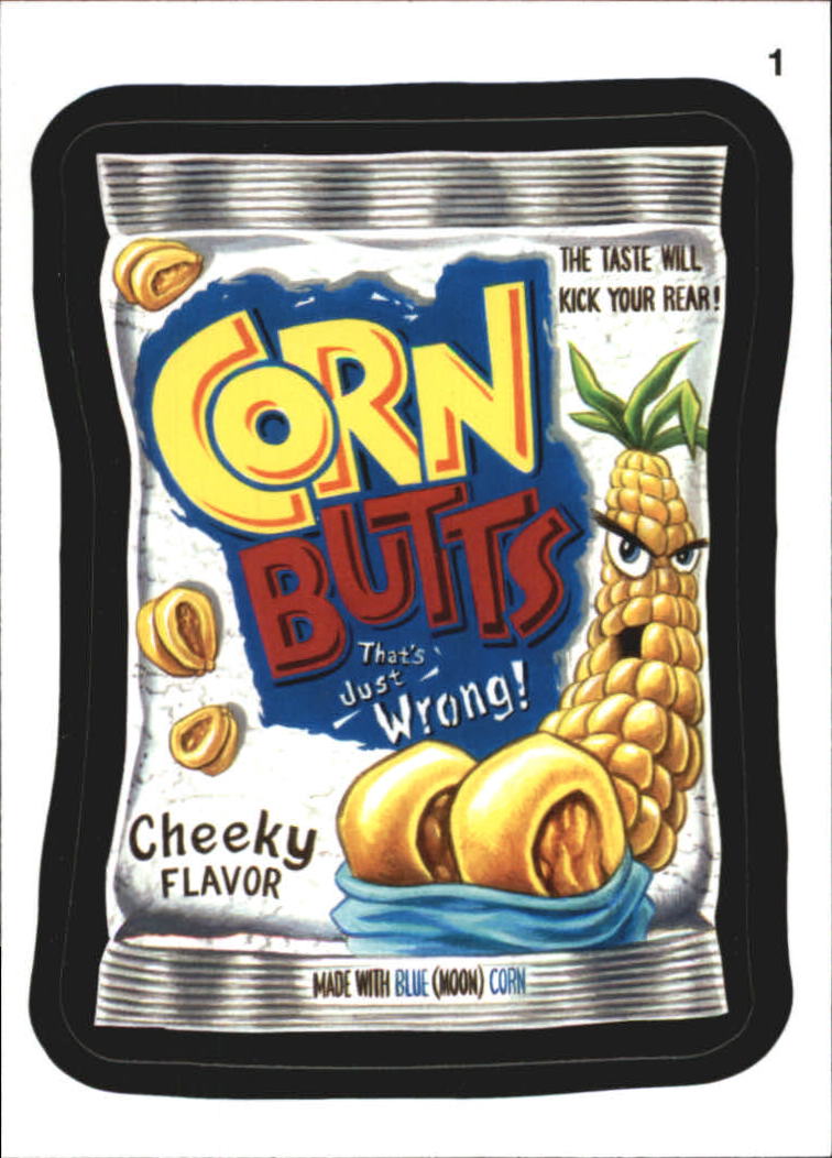 2012 Topps Wacky Packages Series 9 #1 Cornbutts - NM-MT