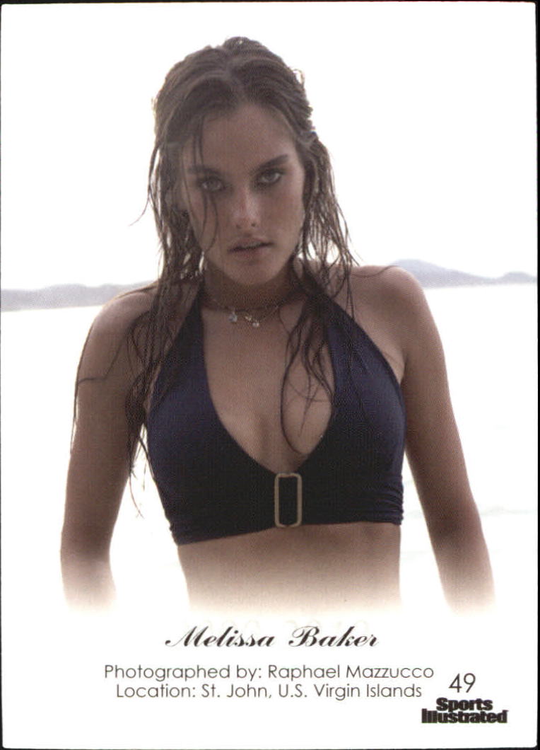 2012 Stellar Sports Illustrated Swimsuit Decade of Supermodels #49 Melissa Baker - NM-MT
