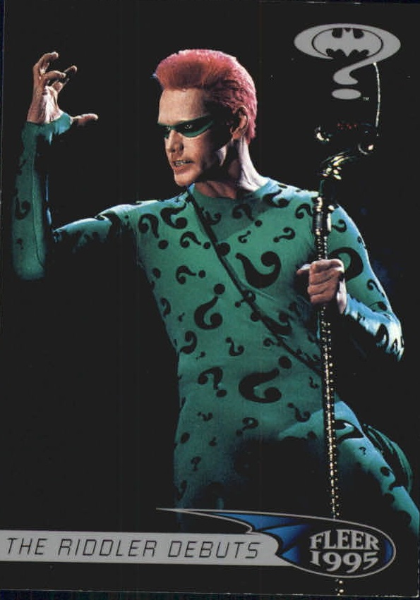 1995 Fleer Batman Forever #70 The Riddler Debuts - NM-MT