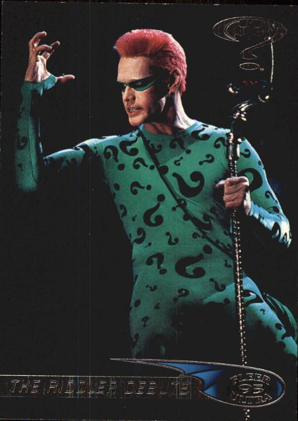 1995 Fleer Ultra Batman Forever #70 The Riddler Debuts - NM-MT