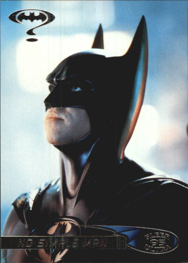 1995 Fleer Ultra Batman Forever #101 No Simple Man - NM-MT