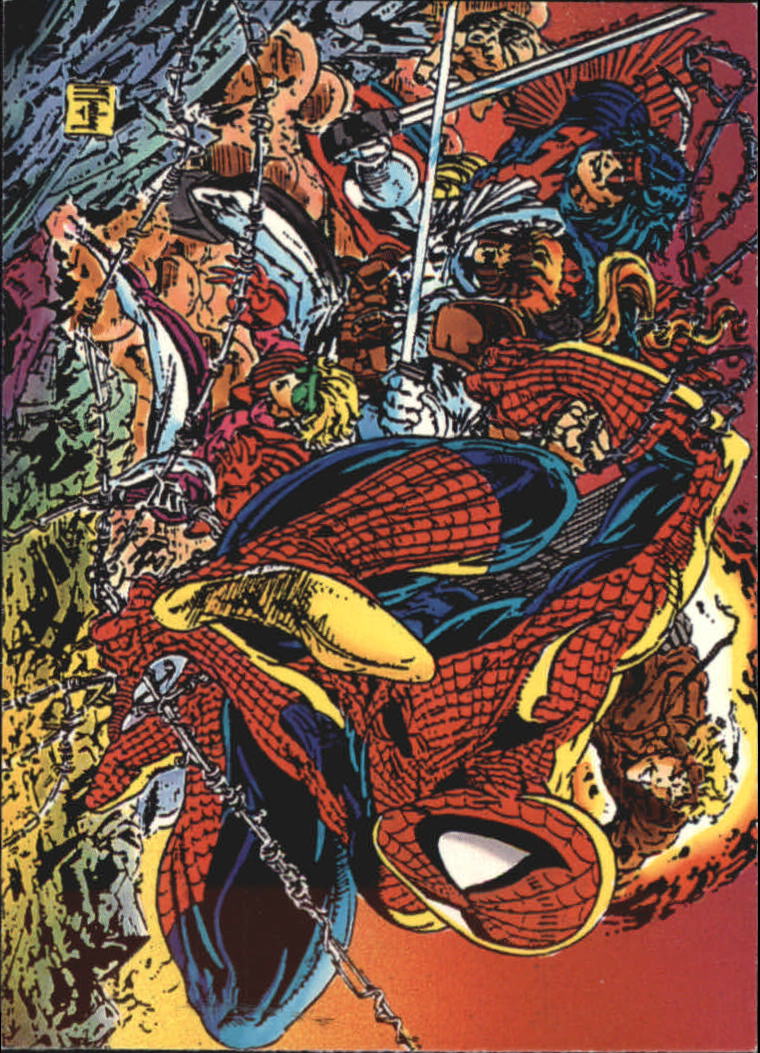 1992 Comic Images Spider-Man Todd McFarlane Era #85 X-Force - A9992 - NM-MT